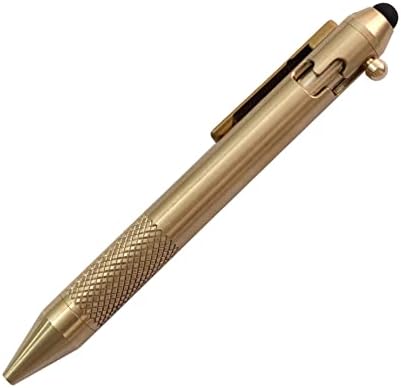 Amazon.com : Cool Hand 4.9'' Titanium Bolt Action Pen Stylus for Touch ...