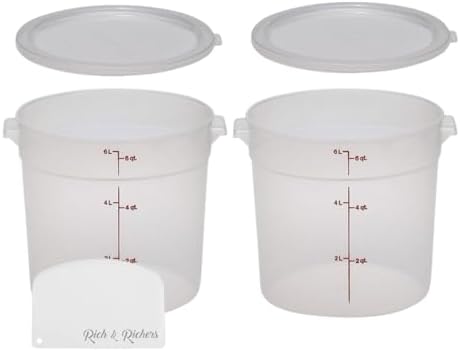 Amazon.com: Cmbro - Recipiente redondo de almacenamiento de alimentos ...