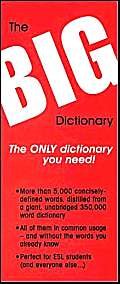 Buy The Big Dictionary: The Only Dictionary You Need! Book Online at ...