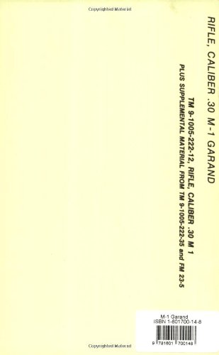 U.S. Army M-1 Garand Technical Manual - Want It All