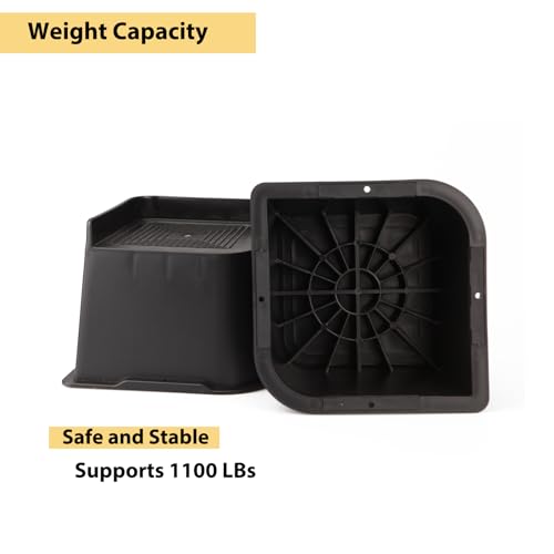 Bed Risers, Furniture Bed Risers 4 inch Heavy Duty L Shaped Table Leg ...