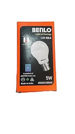 Buy Benlo 5 Watt LEB Bulb (Pack of 1) Online at Low Prices in India ...