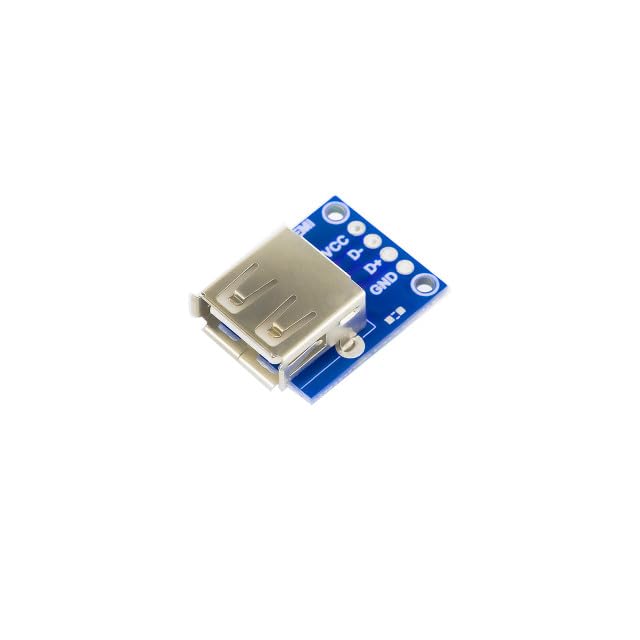 7SEMI USB Type-A Female Breakout Board | 4-Pin VCC, D+, D-, GND Access ...