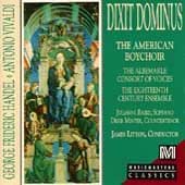 Dixit Dominus by Vivaldi/Haendel: Amazon.co.uk: CDs & Vinyl