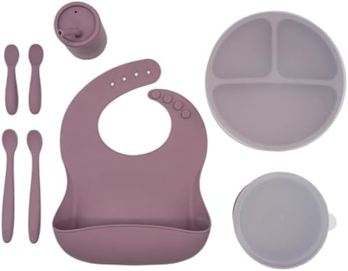 Amazon.com: WeeSprout Baby Led Weaning Bundle, Silicone Suction Bowl ...