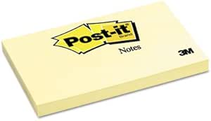 Amazon.com : Postit Notes Products Postit Notes Original Notes, 3 x 5 ...