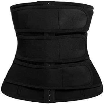 Ekouaer Women Sweat Waist Trainer Corset Trimmer Cincher Body Shaper ...
