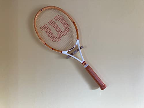 Clipboart 360 Tennis Racket Wall Mount Holder Wall Mounted Tennis Rack ...