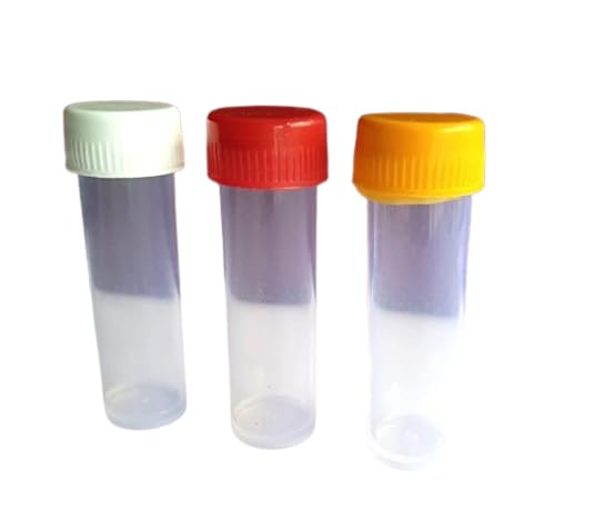 Homeo 2 Dram Plastic Bottle - Set of 144, Transparent Multicolor Clear ...