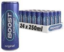 Boost Original Energy Drink, 250ml Cans, Packs of 24 : Amazon.co.uk ...