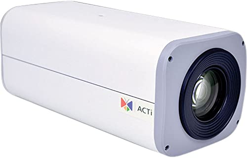 ACTi B26 3MP Video Analytics Zoom Box Camera with SLLS, 36x Zoom Lens ...