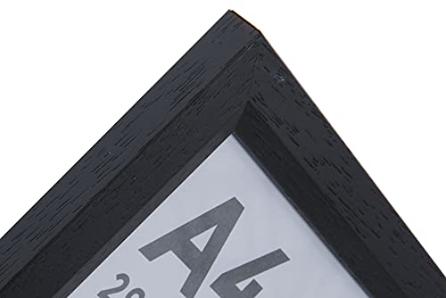 Wall Space A4 Black Frame | Bevelled A4 Black Picture Frame 297×210 ...