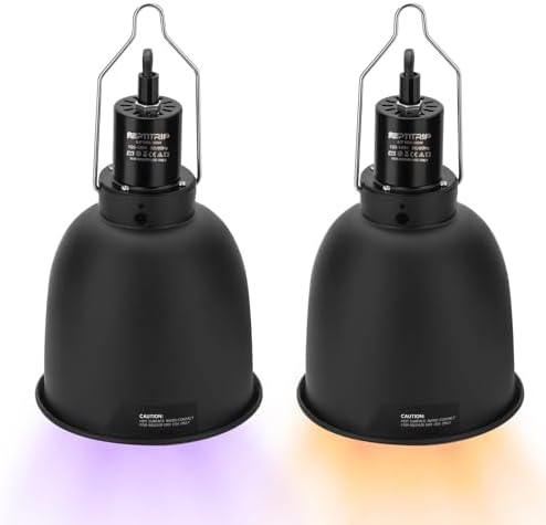 Amazon.com: Simple Deluxe 150W Ceramic Reptile Heat Lamp Bulb and 8.5 ...