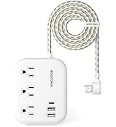 Amazon.com: ROOTOMA Power Strip Surge Protector with Individual ...