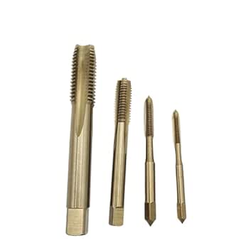 Amazon.com: GNKFDBST Left Hand Screw Thread Tap Drill Bits Straight ...