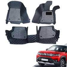 Premium 7D car mat Full Set for New BREZZA (5seater- Model-2022-2023 ...
