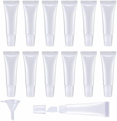 Amazon.com: Hariendny 10 Pack Refillable Travel Toothpaste Tube Empty ...