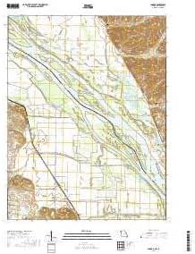 Amazon.com : Annada, Missouri topo map by East View Geospatial, 1:24: ...