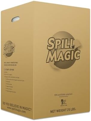 Amazon.com: Spill Magic All-Purpose Absorbent Powder, 25 lb Box ...