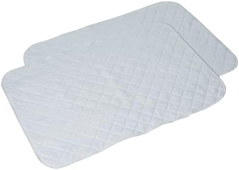 Amazon.com: Carter's 2 Piece Protector Pad, Solid White, One Size : Baby