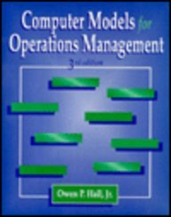 Buy Computer Models for Operations Management Book/Disk Package 3e Book ...