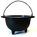 Amazon.com: Cast Iron Cauldron w/Handle, Ideal for smudging, Incense ...