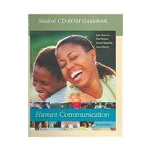 Human Communication: Student Guidebook: Amazon.co.uk: Pearson, Judy C ...