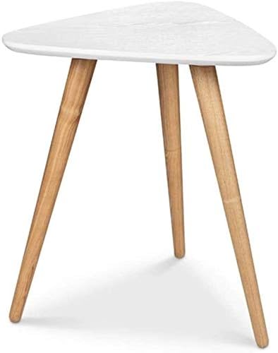 LQ Desk Triangle Solid Wood Coffee Table Small Apartment Living Room ...