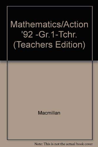 Amazon | Mathematics in Action: Grade 1 (Teachers Edition) | Macmillan ...