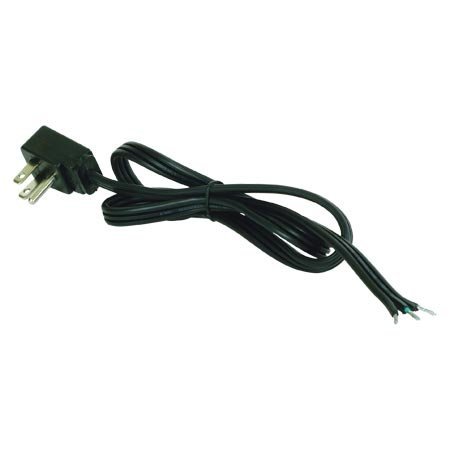 Buy Eastman 6 Feet Angled Pigtail Appliance Cord, 13 Amps 16/3 Wire ...
