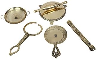 Buy Desi Toys Brass Idli Vessels Playset | Play Kitchen | Cooking Set ...