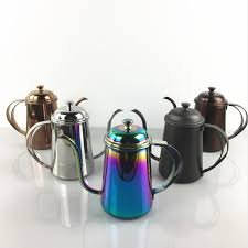 Buy 304 Stainless Steel More Narrow Hand Blunt Pot Coffee Fine Mouth ...