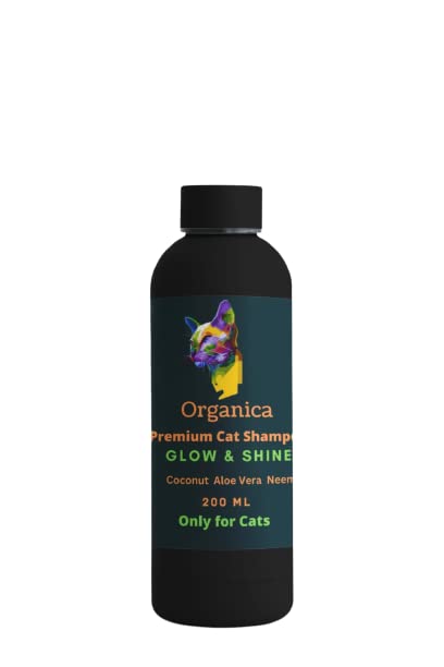 Organica Cat Shampoo with Conditioner | Cat Shampoo for Persian cat ...