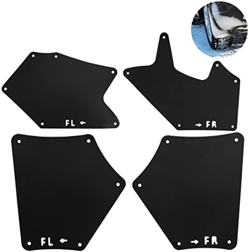 Amazon.com: yeesport Splash Guards Fender Liner Shields Front and Rear ...