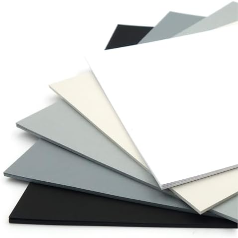 Steel Grey A4 Coloured Craft Paper 80gsm (50 Sheets) : Amazon.co.uk ...