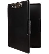 Amazon.com: Dexas Slimcase 2 Plastic Clipboard with Storage and Side ...