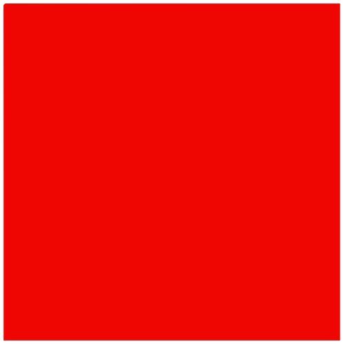 Buy Set of 3 - Plain Square Decal Sticker Color: red- Peel and Stick ...