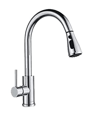 X-Clean 5000 Series Kitchen Faucet, Two Mode Pull Down Sink Sprayer ...