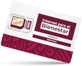 Internet para El Bienestar SIM Recargable + 30 Días 12GB : Amazon.com ...