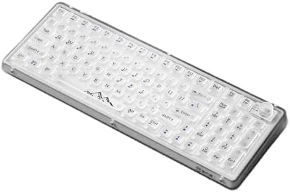 Amazon | OUSEITECH X EWEADN V99 ゲーミングキーボード 透明 メカニカル 透明キーボード 透明キーキャップ 99キー ワイヤレス ホットスワップ対応 RGBバック ...