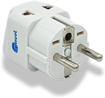 Amazon.com: Amazon Basics 3-Pack Travel Plug Adapter Type E/F, Europe ...