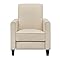 Amazon.com: Home Theater Seating Push Back Recliner Chairs, Reclining ...