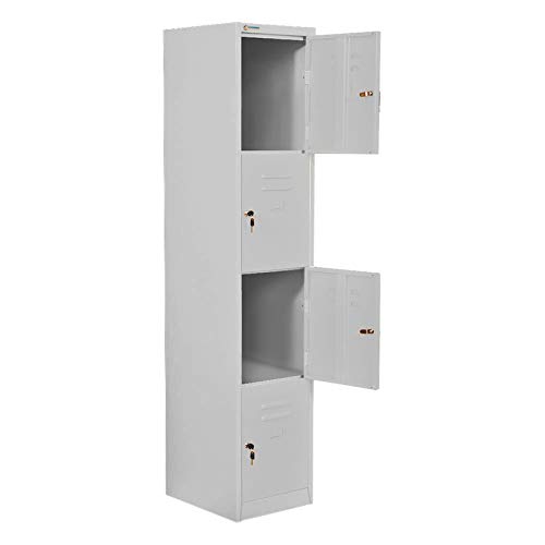 KOMPRESS Locker Cabinet 4 Door 1 Column with Size in (MM) 380 W X 450 D ...