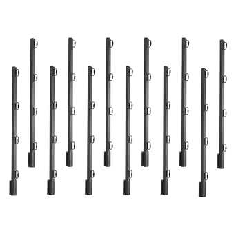 VEVOR Fence Post Extender, Barbed Wire Arm, Sturdy Steel Fence Height ...