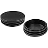 MroMax 2pcs 100mm Cap End, Pipe Cap Round Ducting Cap Land Drain End ...