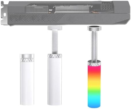 AUCANNIO Graphics Card Support, GPU Support Bracket, Adjustable 74 ...