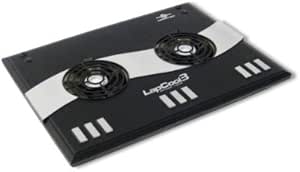 Amazon.com: Vantec LapCool 3 LPC-401 Dual Silent Fans Notebook Cooler ...