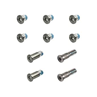 ChenGong - Silver Screws 10PCS 1 Set Bottom Case Screws Pentalobe P5 ...