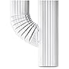 Amazon.com : VYH Downspout Gutter Y Left Connector 2x3 Upright High ...