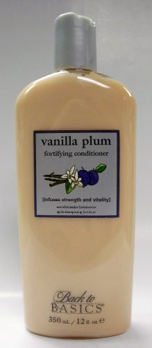 Amazon.com : Back to Basics Vanilla Plum Fortifying Conditioner 12oz by ...